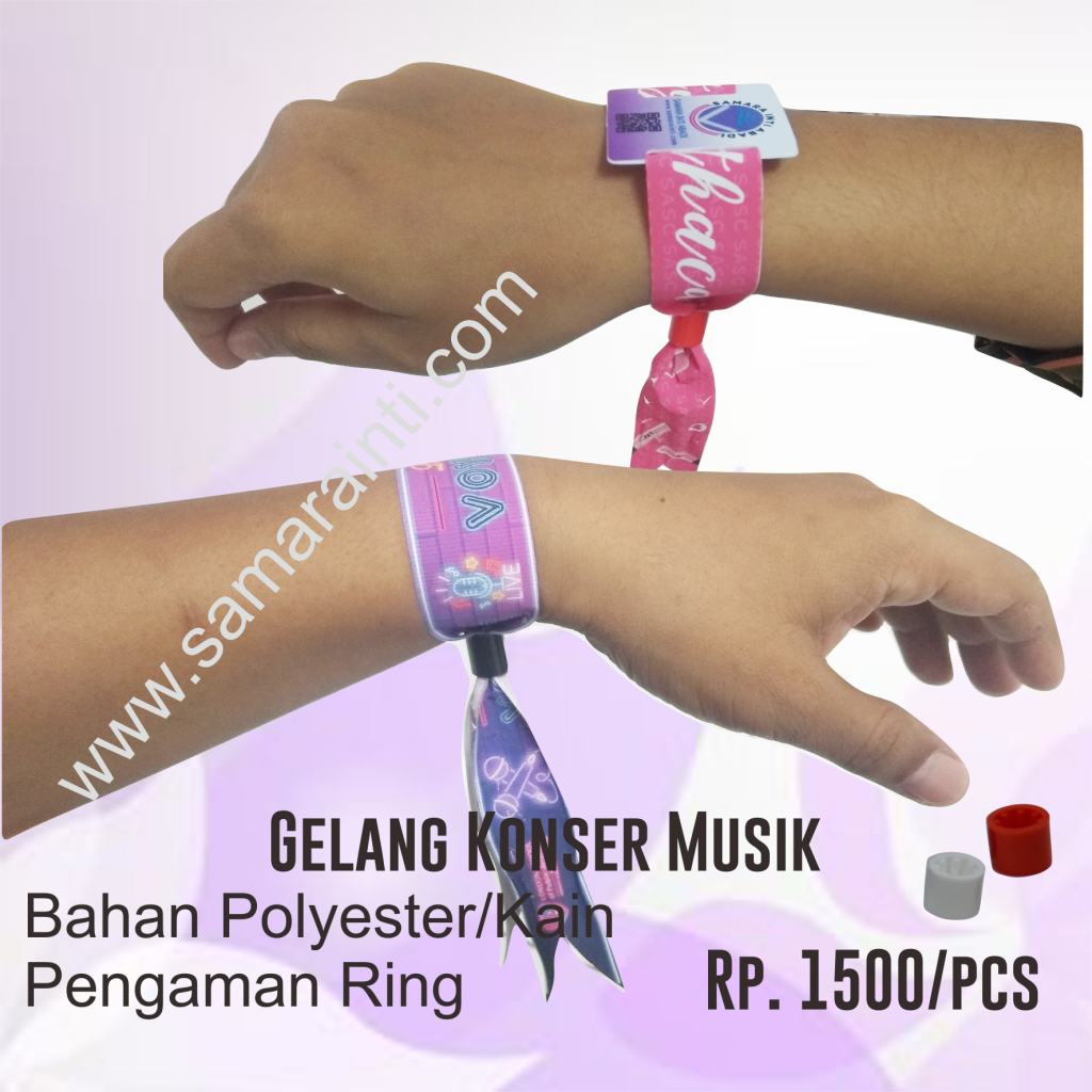 Gelang Konser | GELANG EVENT - Samara Inti Gelang Tiket