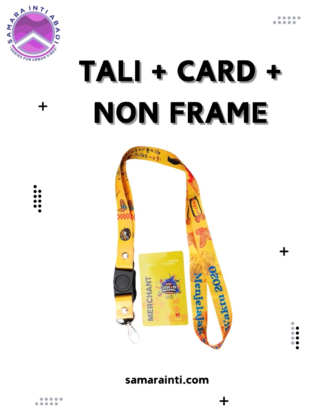 Jasa Cetak Tali Lanyard dan ID Card Custom | Samara Inti Abadi
